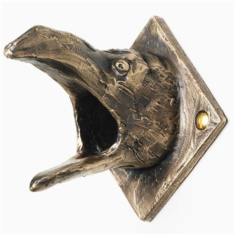Doorbell Cover Crow Barbara By Rosalie Sherman Door Knockers Doorbell Cover Knockers