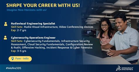 Dassault Systemes Solutions Lab On Linkedin Hiringaleart Hiring It Av Cybersecurity