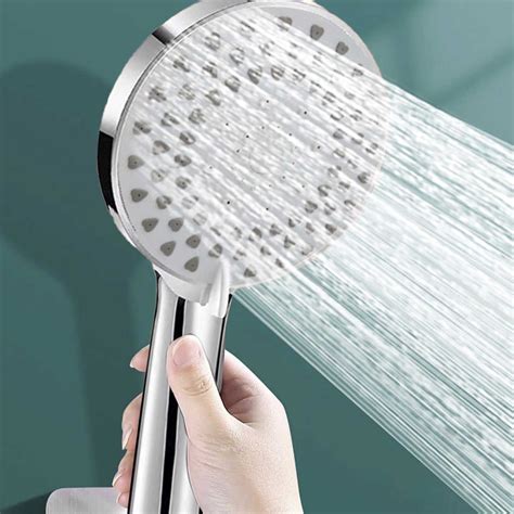 Latrodar Large Panel Shower Set With Hose And Base Shower Head Sturdy