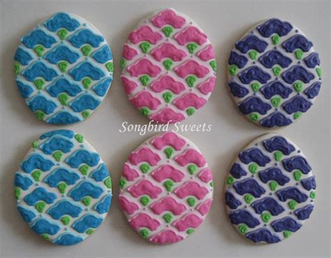 Patterned Easter Eggs Easter Egg Cookies Easter Cookies Easter Eggs