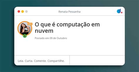 O Que Computa O Em Nuvem