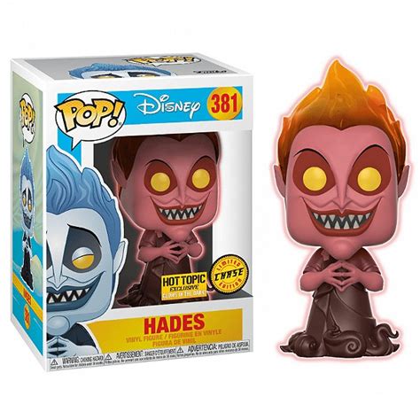 Funko Pop Disney Hercules Hades 381 Exclusivo Chase Glow Moça Do Pop