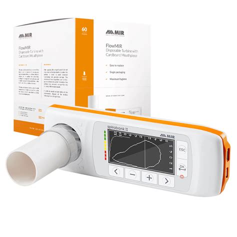 Spiromètre Avancé Mir Spirobank Ii Avec 60 Turbines