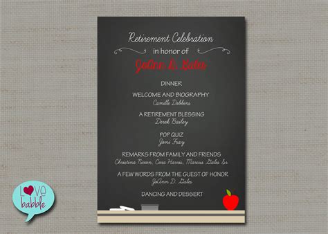 School Event Program Examples