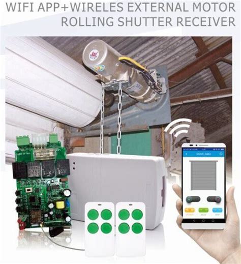 Smart Door Roller Shutter Remote Controller Wifi App Control