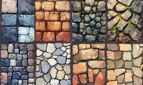 Premium Photo An Outdoor Paving Plan With Stone Bricks And Concrete