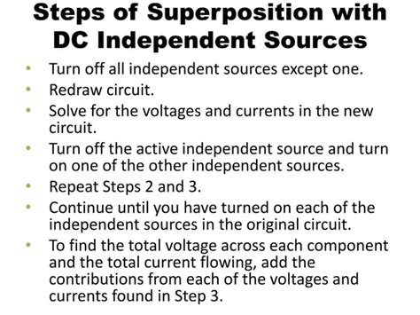 Superposition Of Ac And Dc Sources Pptx Physics Science