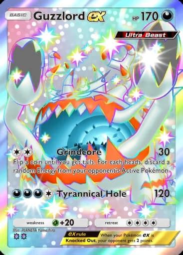 Guzzlord Ex Crimson Blaze 100103 2 Star Shiny Pokémon Tcg Pocket