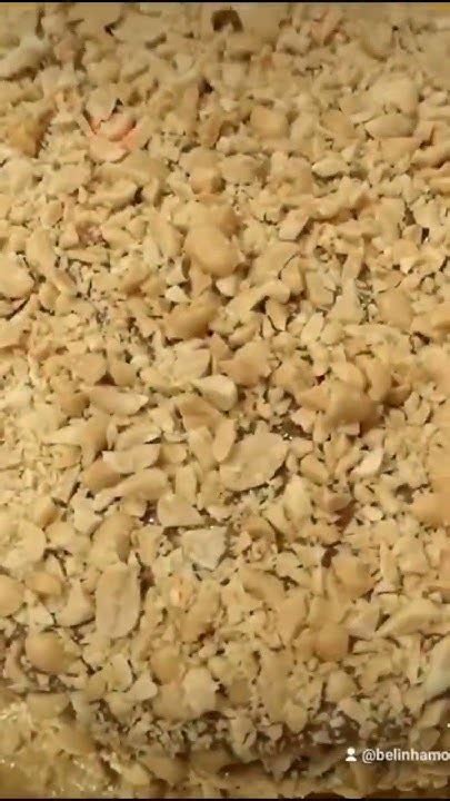 Bolo De Ginguba Com Doce De Leite Youtube