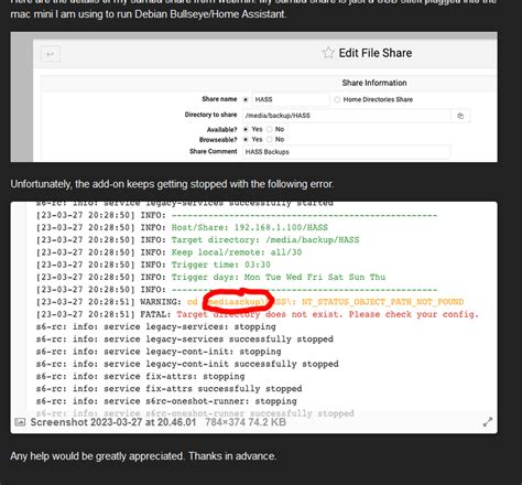 Samba Backup Create And Store Backups On A Samba Share Page 28 Share Your Projects Home