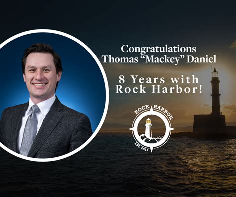 Thomas Mackey Daniels 8 Year Anniversary