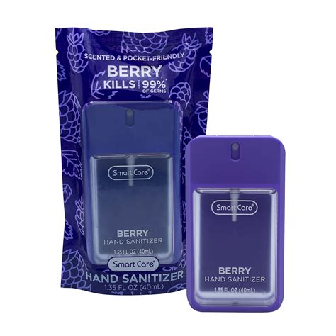 Smart Care Scented Hand Sanitizer Spray Berry 1 35 Fl Oz Walmart