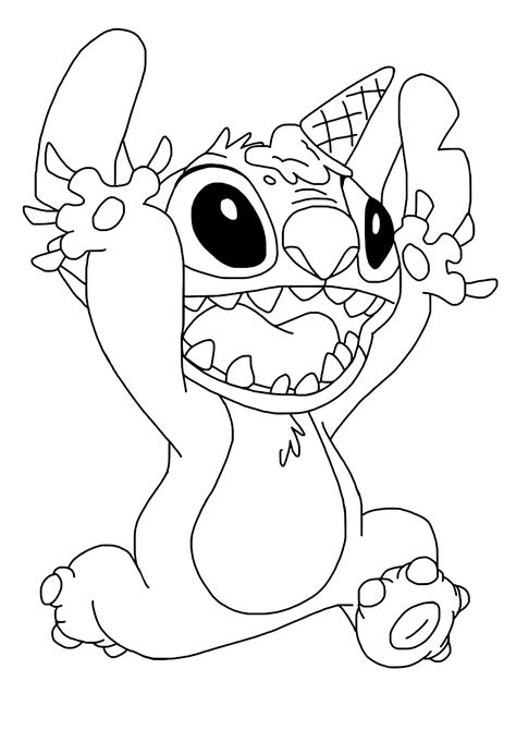 Unleash Your Creativity With Printable Stitch Coloring Pages