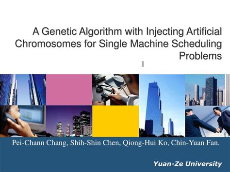 Ppt A Genetic Algorithm With Injecting Artificial Chromosomes For