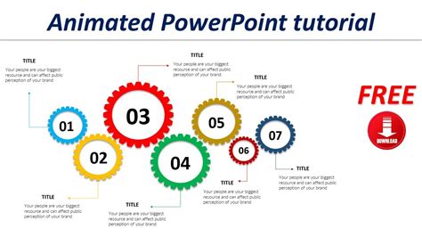 01 7 Steps Infographic Powerpoint I Powerpoint Animation Tutorial I How To Create Powerpoint
