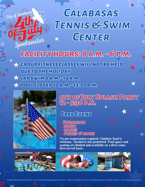 Tennis And Swim Center City Of Calabasas Ca