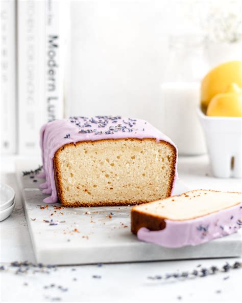 Lemon Lavender Loaf Cake Food Duchess