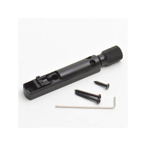 Goldo Headless Bass Bridge 1 String Unit Black