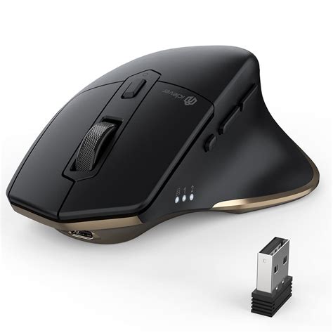 Iclever Bluetooth Mouse Wireless Mouse Dual Modebluetoothusb Multi