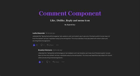 Website Comment Assets Figma