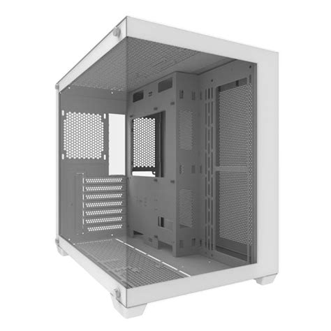 Darkflash C285p Atx Dual Chamber White Wind Net Computers