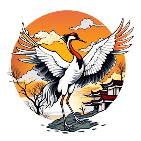 Premium Vector Vector Of Crane