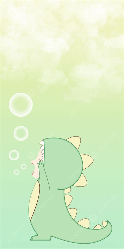 Dino Cute Dinosaur Food Pastel Hd Phone Wallpaper 42 Off