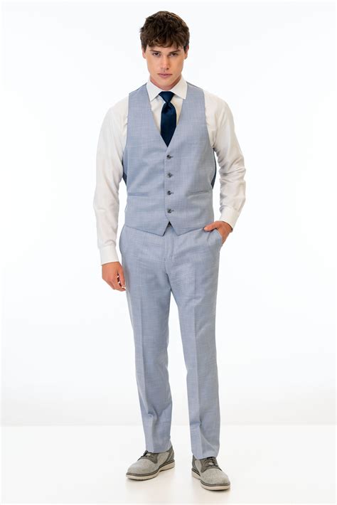 Oxford Blue Suit Separates Vest Jims Formal Wear Shop