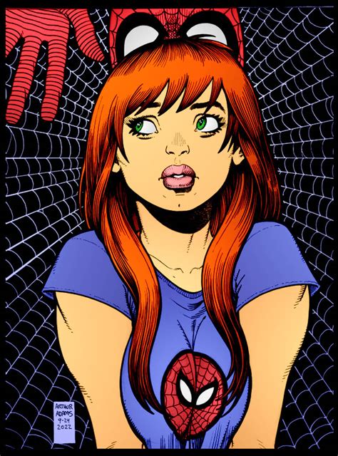 Mary Jane By Arthur Adams By Drdoom1081 On Deviantart