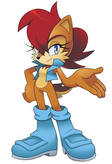 Pin By Tamirirashe Zavare On Sonic Art Sally Acorn Sonic The Hedgehog Sonic