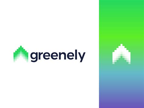 Greenely Smart Electricity Logo House Northern Lights Arrow