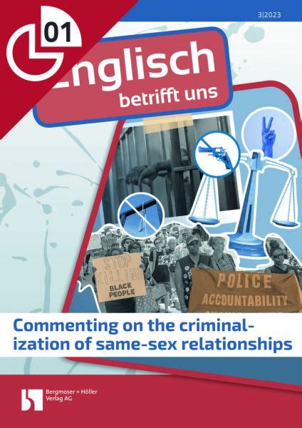 Commenting On The Criminalization Of Same Sex Relationships Mein Fach Englisch Sek Ii