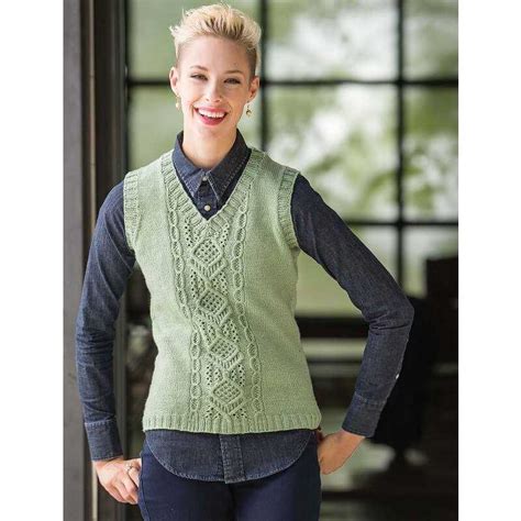 Easy And Free Vest Knitting Pattern