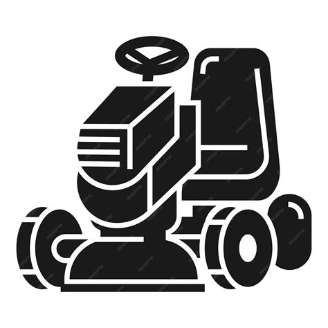 Premium Vector Grass Cut Machine Icon Simple Illustration Of Grass