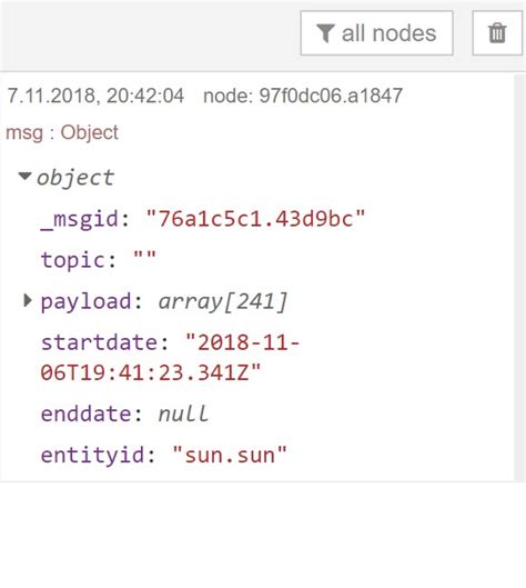 History Node Returns All Entities When Using Is Entity ID Filter Issue Zachowj Node