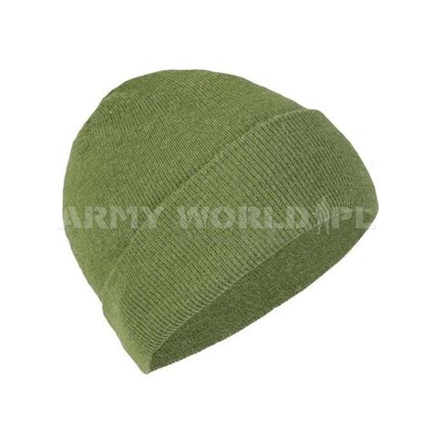 Military Dutch Woolen Cap Oliv Original Used Used Very Good Military Clothing Headgear