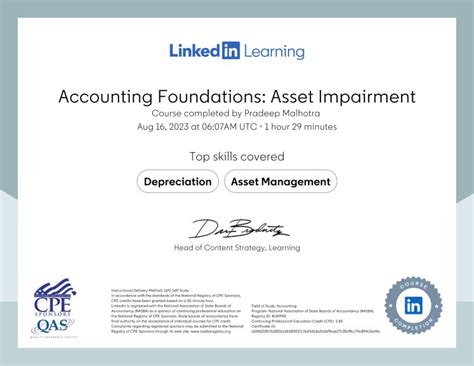 Pradeep Malhotra On Linkedin Certificate Of Completion