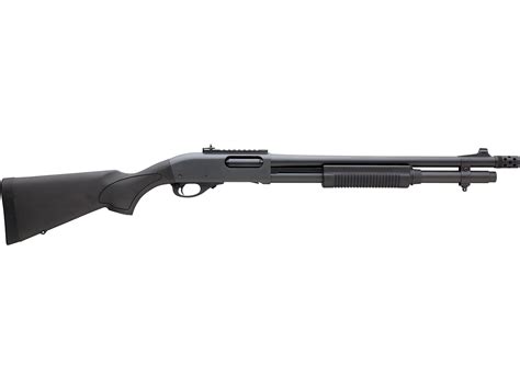 Remington 870 Tac Tactical Pump 12 Ga Shotgun 185 Black Barrel Black
