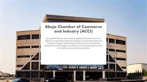 Acci Targets More Strategic Partnerships For Nigerian Businesses In