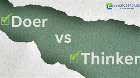 Being A Doer Vs Just A Thinker Why It Matters For Students