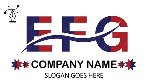 Premium Vector Efg Letter Logo