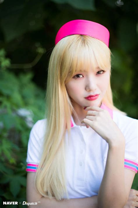 Oh My Girl Mimi Fall In Love Jacket Shooting By Naver X Dispatch