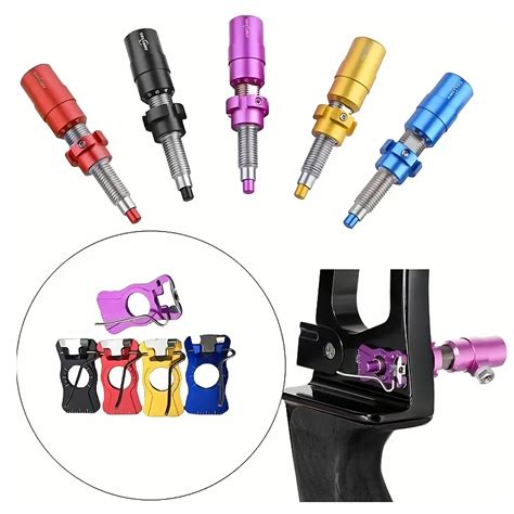 Archery Recurve Bow Arrow Rest And Arrow Plunger Set Leftright Hand C