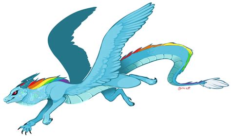Rainbow Dash Dragon