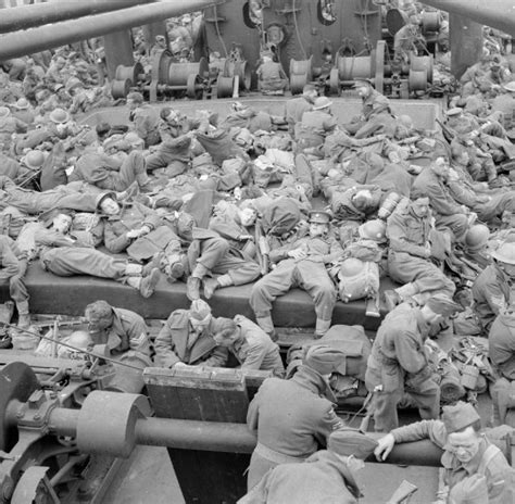 British Troops Evacuated From Brest During Operation Ariel 1617 June
