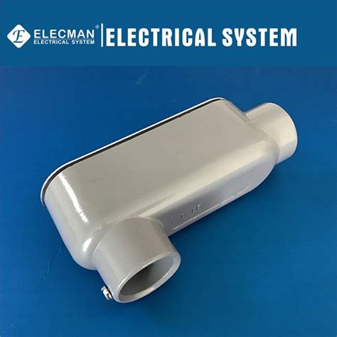 China Caja Condulet Emt De Aluminio Tipo Lb Pengeluar Pembekal Kilang Harga Borong Elecman