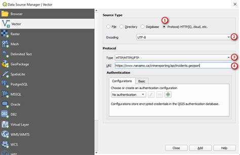 got geojson error tip on adding geojson via url in qgis — open gis lab