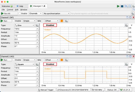 Waveforms Function Generator
