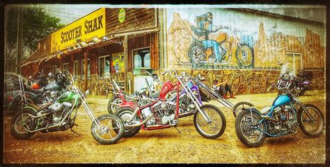 Old School Scooter Shak Groovy Photograph By Mary Tastad Fine Art