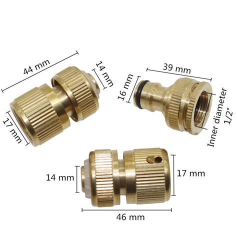 Brass Quick Connector Kit Faucets Standard Connect Grandado